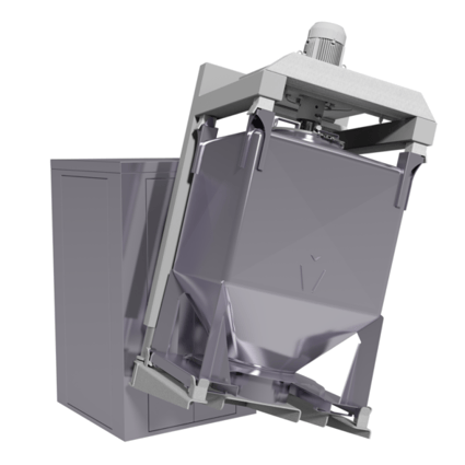 IBC Intermediate Bulk Container solutions | Matcon | Cone valve